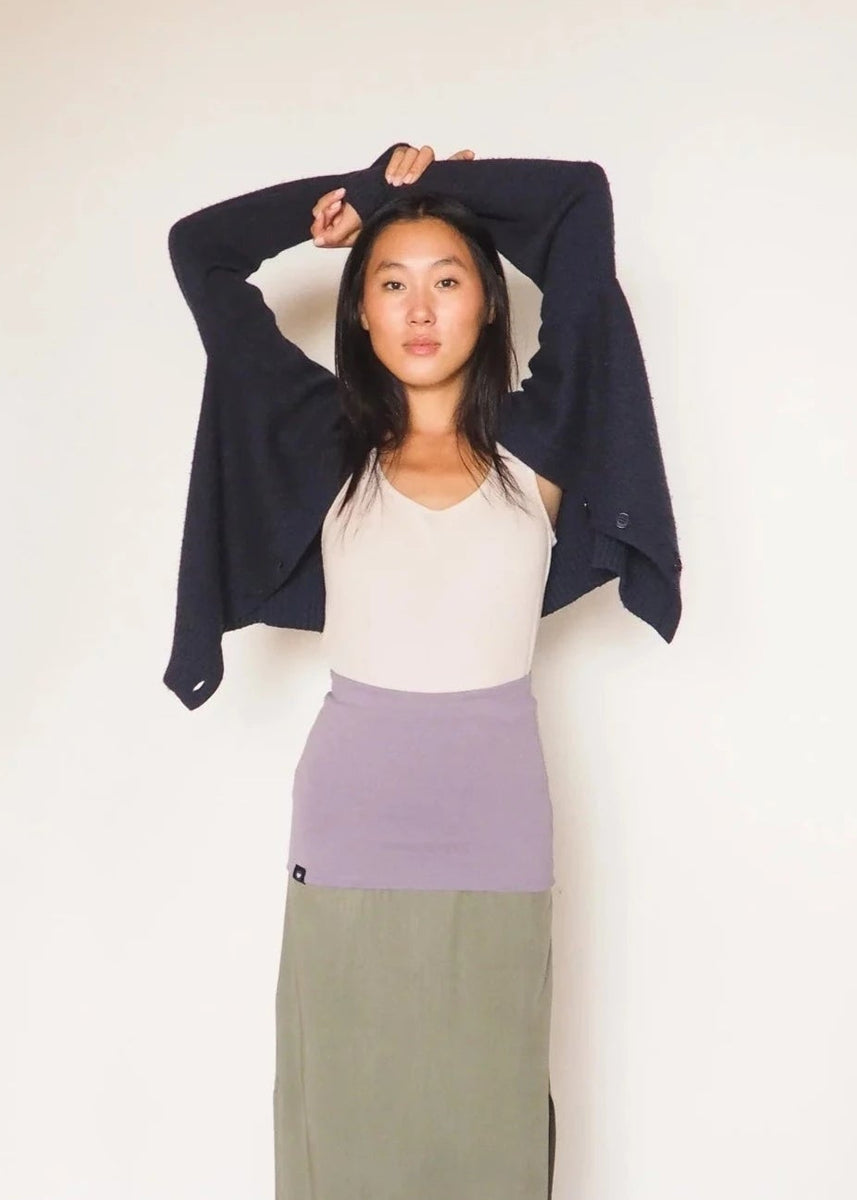 Reversible Haramaki | Lilac & White – Happy Belly Barcelona