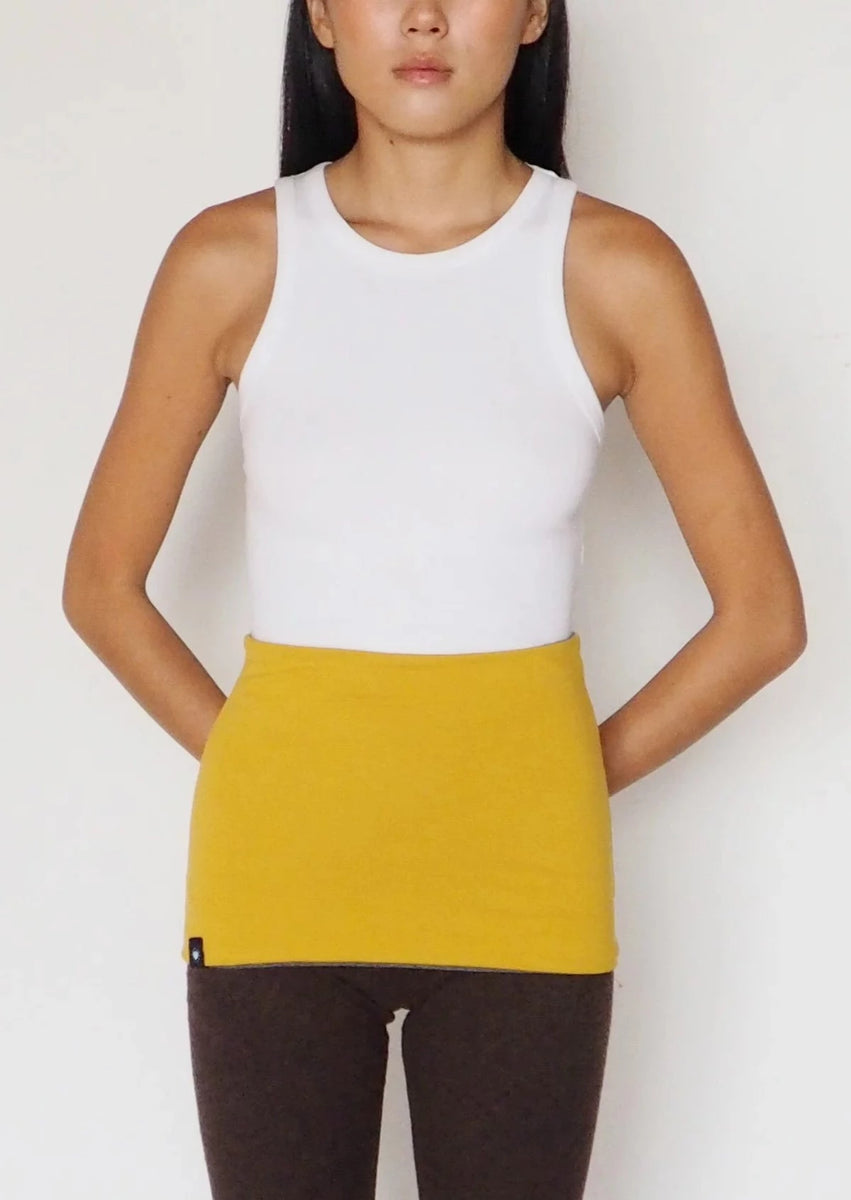 Reversible Haramaki | Yellow & gray – Happy Belly Barcelona